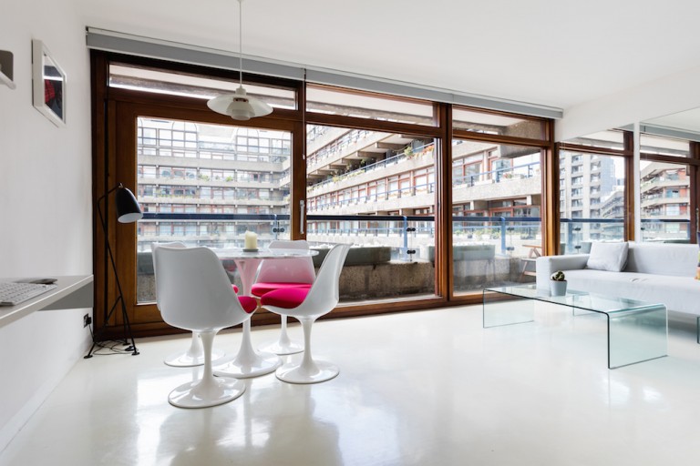 Photographs of the interiors of the iconic Barbican modernist estate in ...